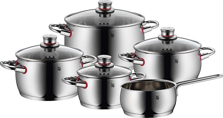 WMF Topfset Quality One - 5-tlg. Topfset ab 160,65€ (statt 189€)