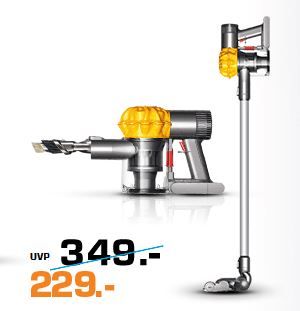 Dyson DC 62 Plus - mobiler Akku-Staubsauger für 249€ (statt 287€)
