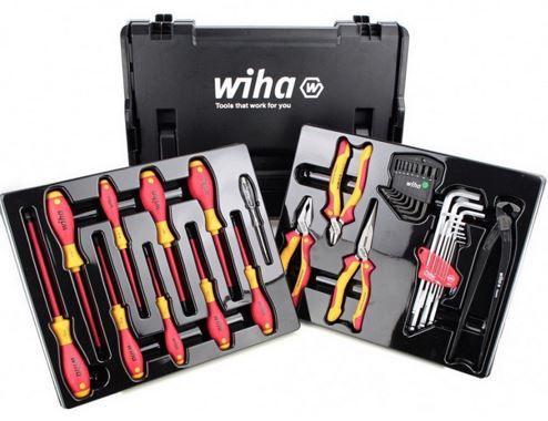 Wiha -31 teiliges Werkzeug Set mit L-BOXX für 49,99€