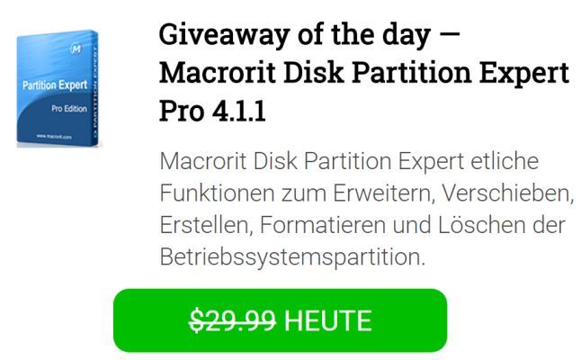 Macrorit Disk Partition Expert Pro 4 gratis