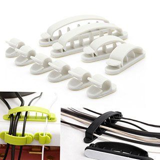 10 tlg. Kabel-Organizer-Set für 0,75€