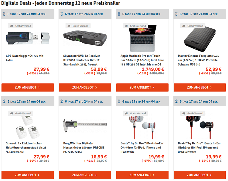 Digitalo Angebote, Deals, Gutscheine, Infos & Rabatte - Dezember 2025