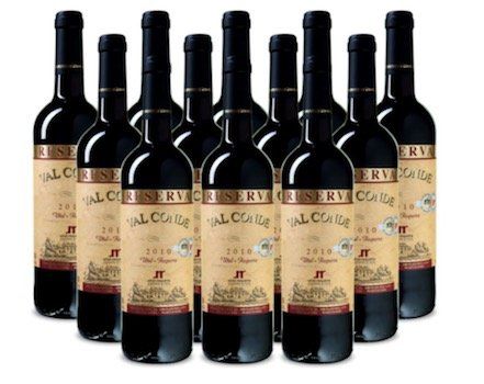 12 Flaschen Val Conde - Utiel-Requena DO Reserva für 45€ (statt 65,83 ...