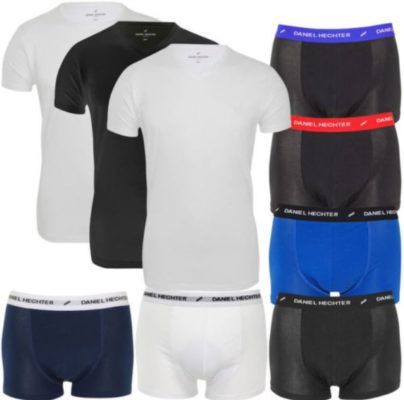 Daniel Hechter - 4er Pack Boxershorts oder T-Shirts für 17,99€