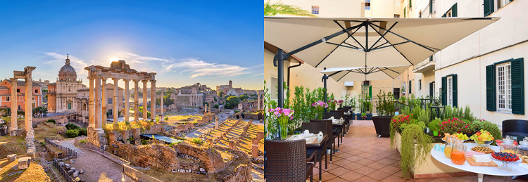 2 - 5 ÜN im 3*-Hotel in Rom inkl. Flüge und Frühstück ab 139€ p. P.