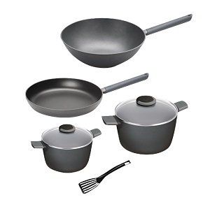 Top! WOLL Just Cook Topf- und Pfannenset (Aluminiumguss) 5-teilig für ...