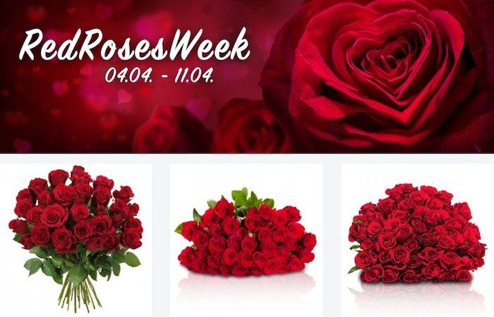 Red Roses Week bei Blume Ideal - z.B. 55 rote Rosen für nur 29,98€