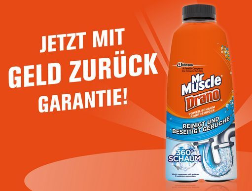 Mr. Muscle Drano Power Schaum testen