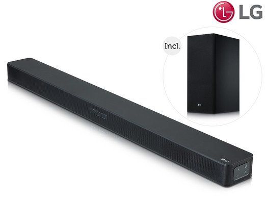 LG SK5 Soundbar - 2.1 System mit externem Subwoofer für 119€ (statt 145€)