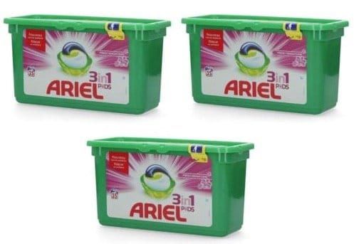 105er Pack Ariel 3in1 Pink Sensation Wasch-Pads für 19,99€ (statt 25€)