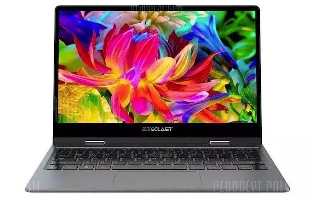 Teclast F5 - 11,6 Zoll Full HD Notebook mit 360-Grad Touch-Display für 286€