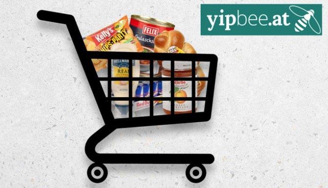 60€ Yipbee Wertgutschein für nur 24€ - günstiger Alk, Snacks, Nudeln ...