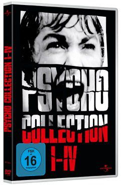 Psycho Collection - Psycho I - IV auf DVD für 8€ (statt 12€)
