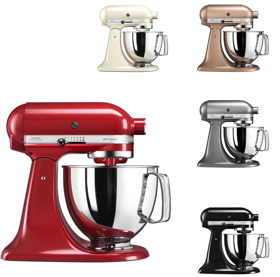 🥮KitchenAid ARTISAN 5KSM125 Küchenmaschine 4,8l für 314,10€ (statt neu ...