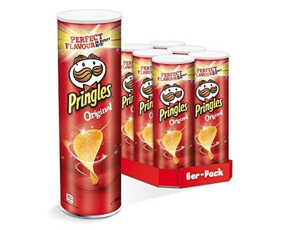 6er Pack Pringles Original ab 6,19€ – nur 1,03€ pro Rolle