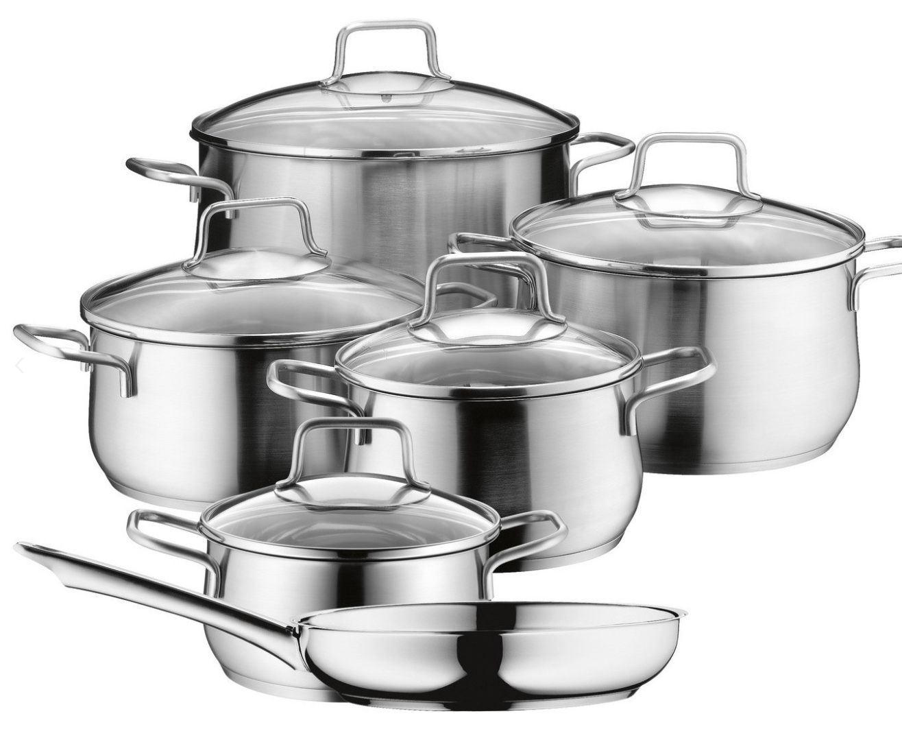 WMF Brilliant Topfset inkl. WMF Profi Pfanne ab 135,85€ (statt 199€)