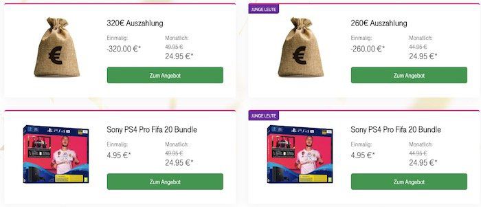 Telekom Magenta Zuhause (DSL-Tarife) mit bis zu 320€ Cashback oder ...