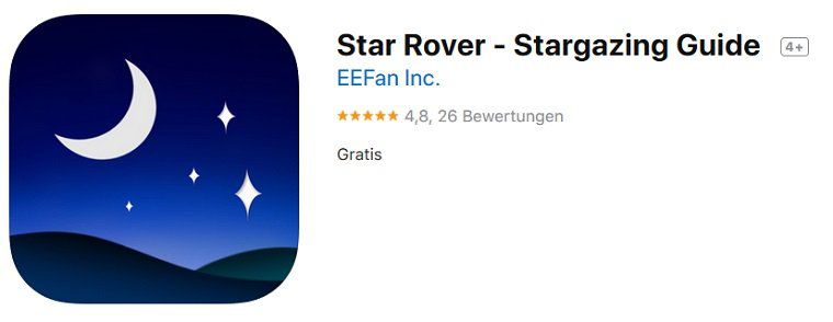 iOS: "Star Rover - Stargazing Guide" kostenlos (statt 2,09€)