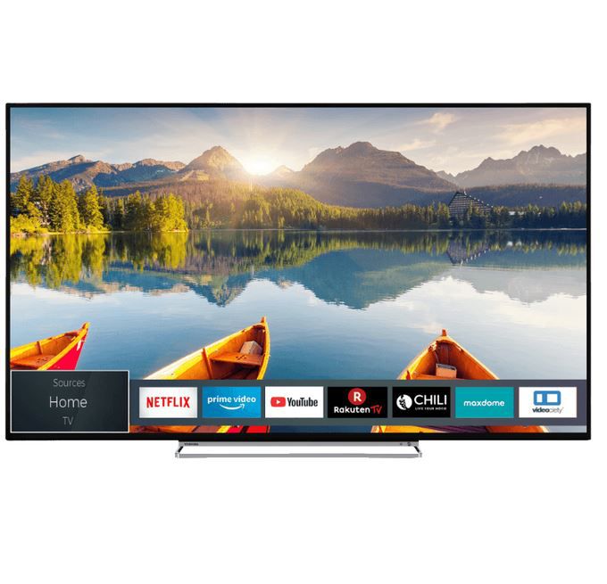 TOSHIBA 55U6863DAZ - 55" UltraHD Smart-TV für 479€ (statt 449€) + 100 ...