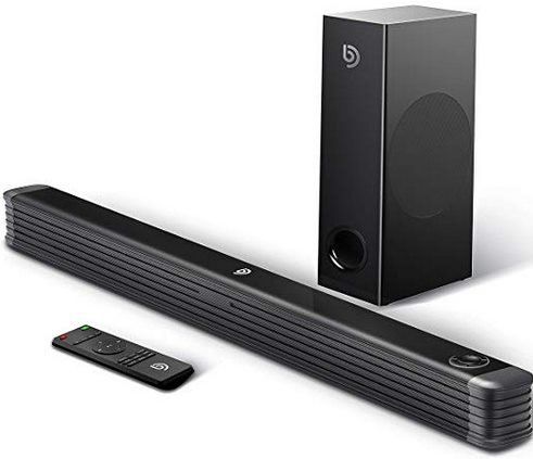 BOMAKER Njord I - 2.1 150W Soundbar mit Wireless Subwoofer für 84,49 ...
