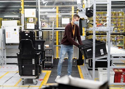 Virtuelle Tour durch ein Amazon-Logistikzentrum
