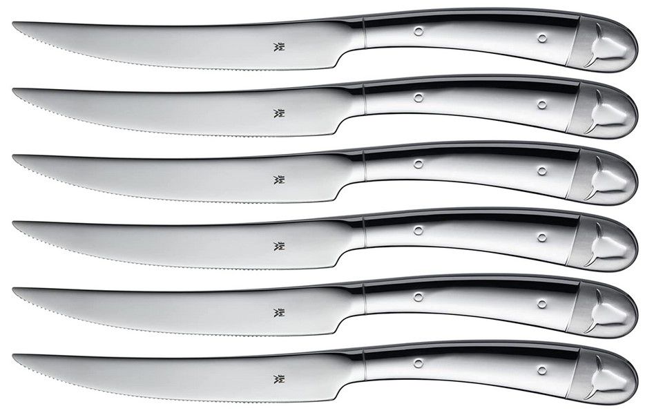 WMF Steakmesser-Set 6-teilig in hochwertiger Holzbox für 34,99€ (statt 54€)