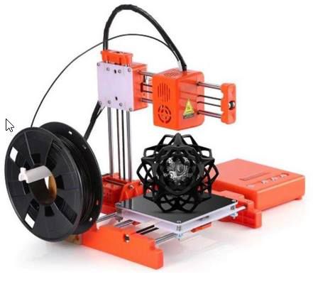 EasyThreed X1 Mini 3D-Drucker (10x10x10cm) inkl. Slicing Software für ...