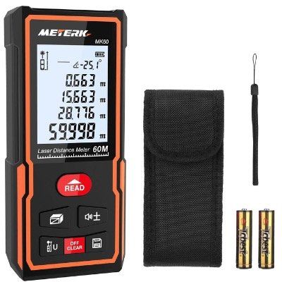 Meterk Laser Entfernungsmesser MK40 staub- & wasserdicht für 18,99 ...