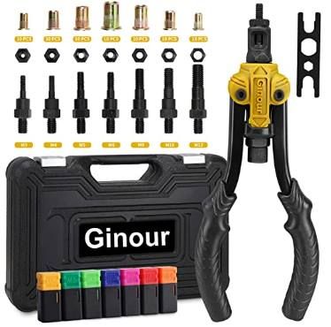 Ginour Nietzangen-Set (70tlg) mit Nietmuttern für 31,19€ (statt 45€)