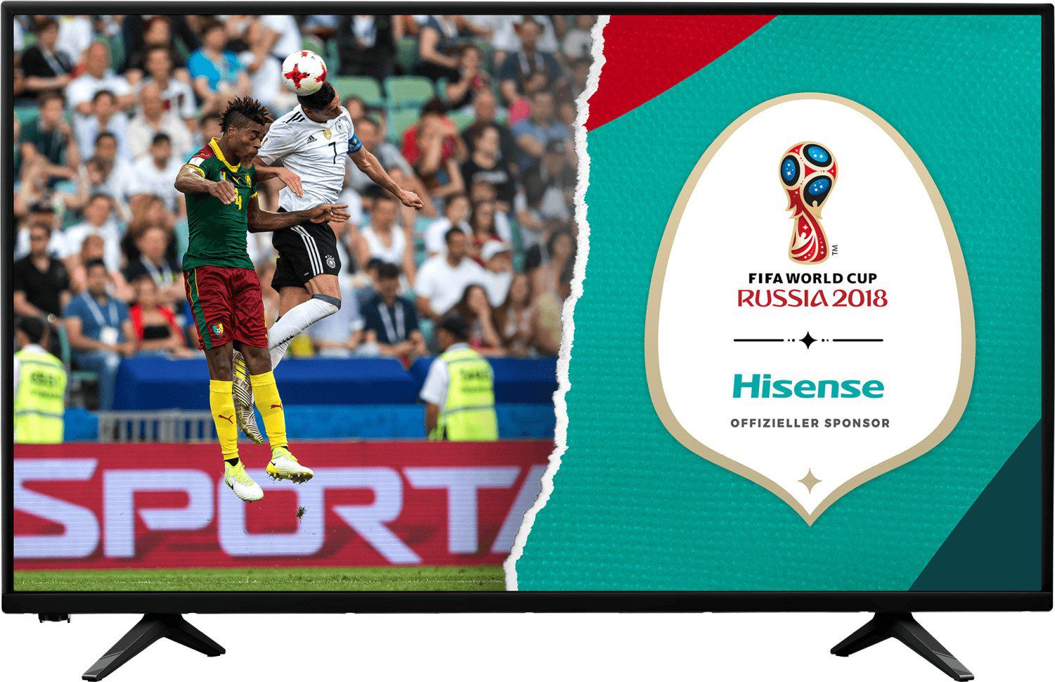 Hisense H32AE5000 - 32 Zoll HD ready Fernseher für 106,89€ (statt 160€)