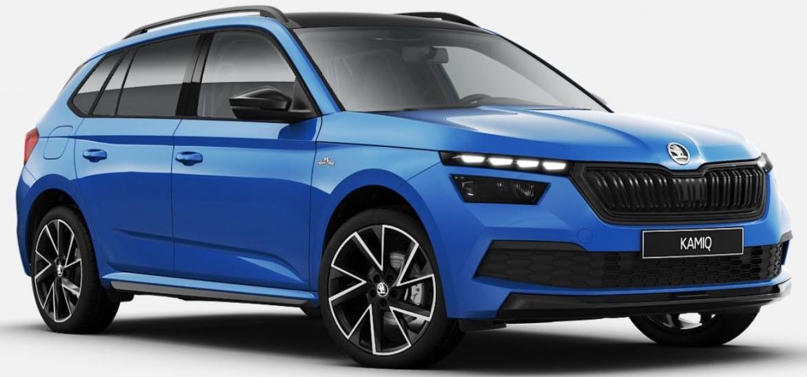 Fabelhafte Skoda Kamiq Energy Blau Bild