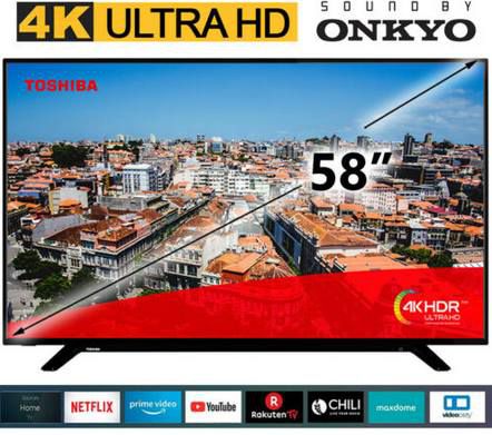 Toshiba 58U2963DG - 58 Zoll UHD LED SmartTV für 379,99€ (statt 414€)