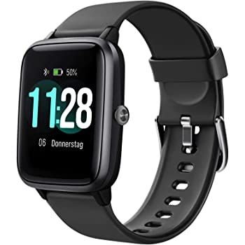 Letsfit ID205L Smartwatch mit 1.3 Zoll Touchschreen & Fitness Tracker ...