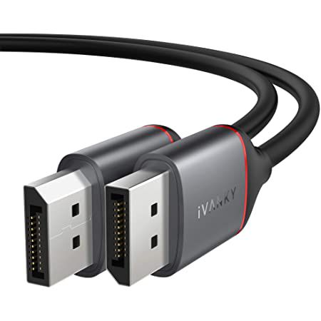 IVANKY 4K DisplayPort 1.2 Kabel (2m) für 3,99€ (statt 8€) - Prime