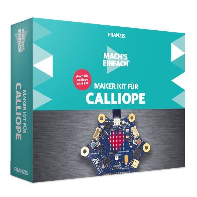 Franzis Mach's einfach Maker Kit Calliope Baukasten für Minicomputer für 14€ (statt 25€)