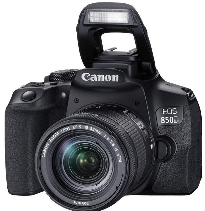 Canon 850D DSL Kit mit 18-55 mm STM Objektiv für 789€ (statt 849€)