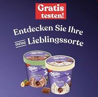 Milka-Eis kostenlos ausprobieren