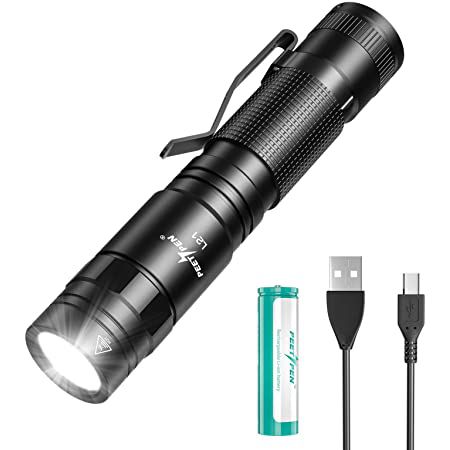 PeetPen ‎L21 LED Taschenlampe mit 1500 Lumen & 5 Modi für 13,99€ (statt 28€) - Prime