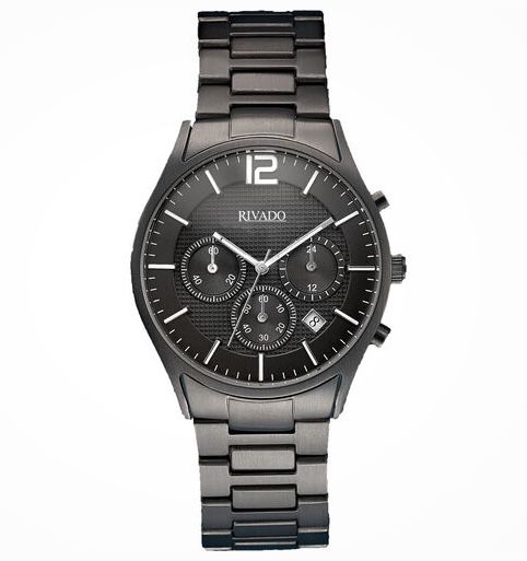 Rivado Herren Titan Chronograph mit Faltschließe für 59,50€ (statt 119€)