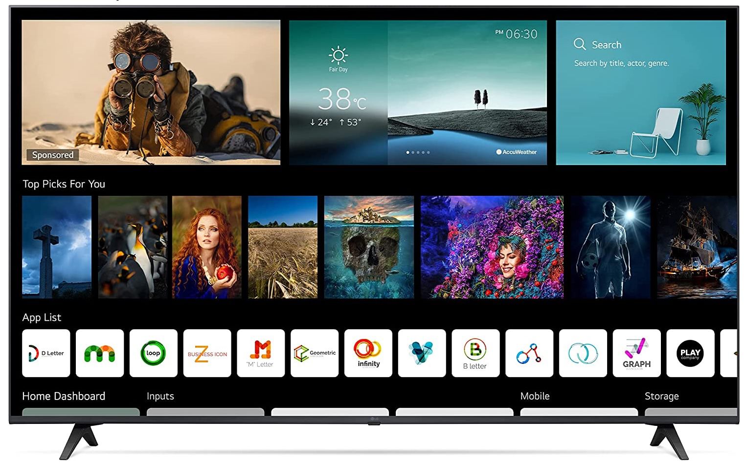 LG 55UP77009 - 55 Zoll UHD Fernseher mit PVR / Time-Shift für 389 ...