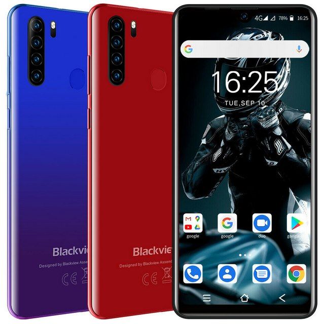 Blackview A80 Plus - 6,49 Zoll Smartphone mit 64GB & Android 10 für 89 ...