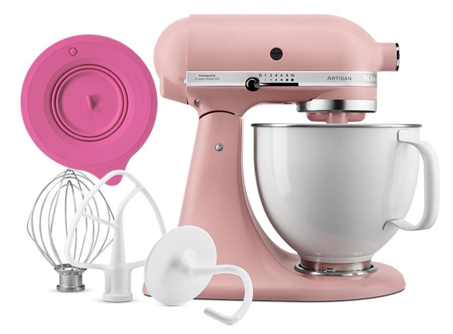 KitchenAid Limited Edition Rose White mit Profi-Frischhaltedeckel für ...