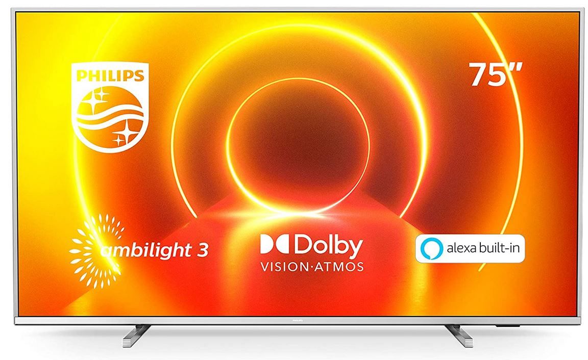 Philips 75PUS7855/12 - 75Zoll Ambilight smart TV ab 993,99€ (statt 1.099€)