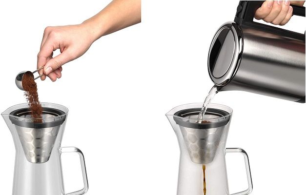 WMF CoffeeTime Pour Over Kaffeezubereiter (900ml, für 6 Tassen) für 29 ...