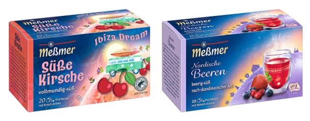 5 Packungen Meßmer Tee zum Preis von 4 - z.B. 5x Cold Tea Zitrone-Minze ...