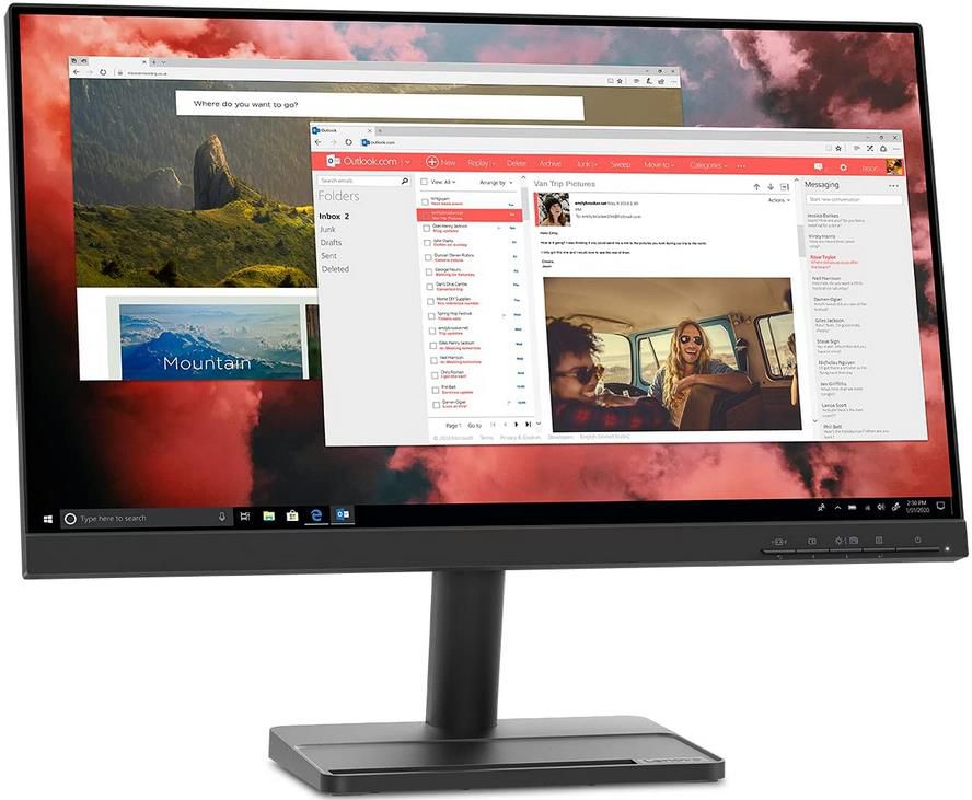 Lenovo L22e-30 - 21,5 Zoll, Full HD, 75Hz, 4ms WideView Monitor für 79 ...