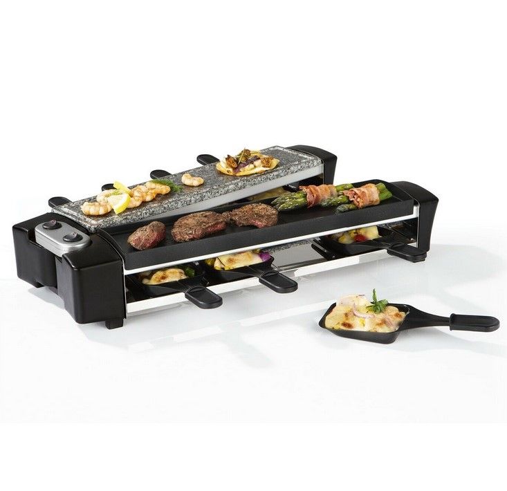 MAXXMEE schwenkbarer Raclette Grill max 8 Personen für 64,99€ (statt 75€)