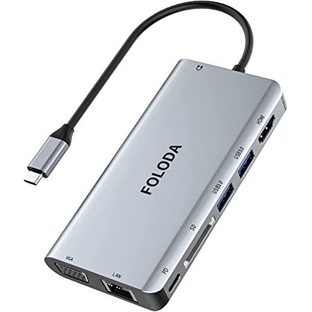 FOLODA USB-C 8in1 Hub mit 60W PD für 29,71€ (statt 42€)