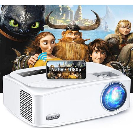 GROVIEW BL89 1080p LED Beamer mit 9000 Lumen für 153,59€ (statt 256€)