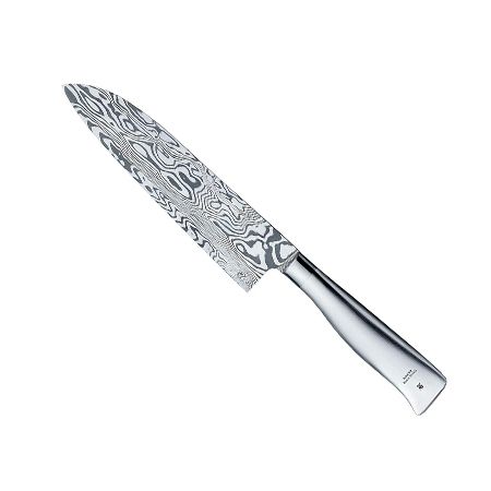 WMF Grand Gourmet Damastmesser - 120-lagiger Stahl mit 32cm Länge für ...